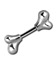 HELIX PIERCING WITH BONE