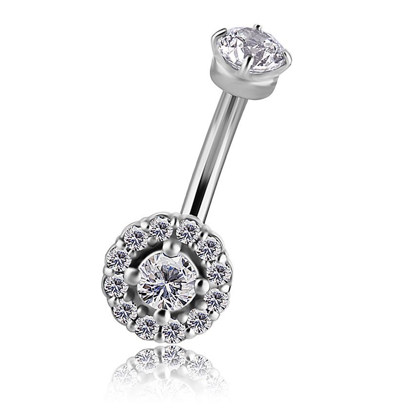 Diamond Rook Piercing